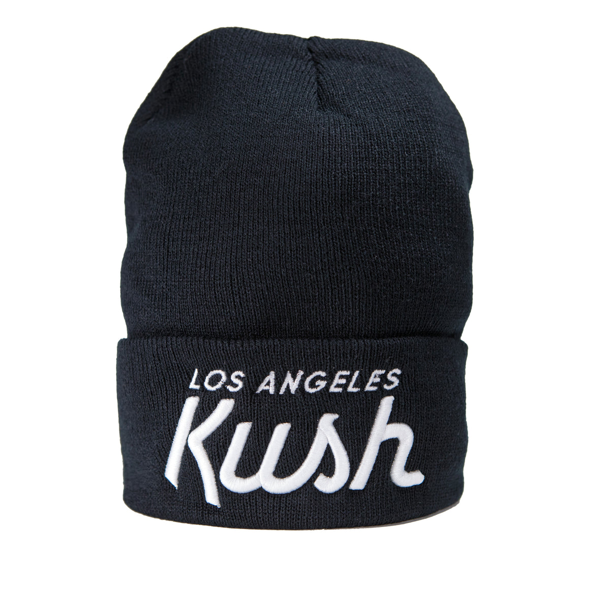 LA Kush OG Beanie - Black/White – LAKUSH